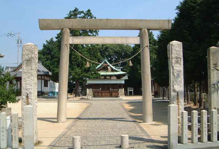 The Ushiyama Tenjinsya Shrine